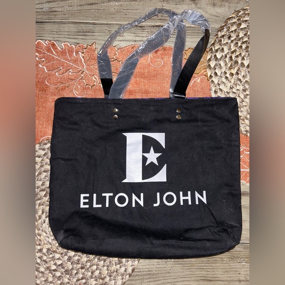 Elton John | Bags | New Elton John Vip Concert Exclusive Tote Bag ...